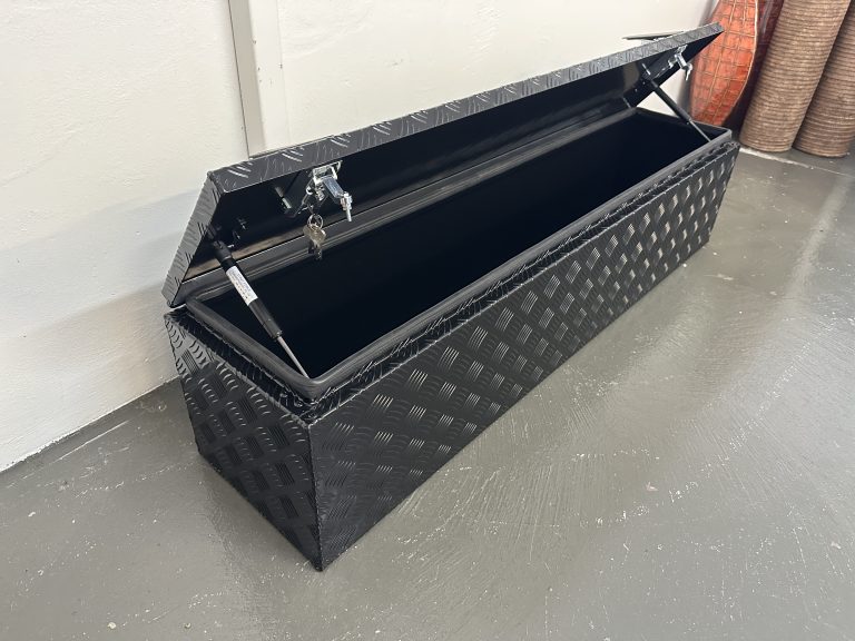Aluminium Checker Plate Tool Box - Autonovus Australia